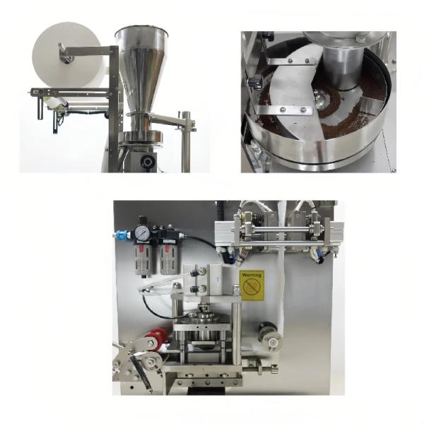 Quality 220V Tea Packing Machine 1.6kw Coffee Pod Packaging Machine With CE Certificatio for sale