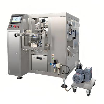China Premade Pouch Fill And Seal Machine Liquid Sauce Premade Bag Packing Machine 5.2kw for sale