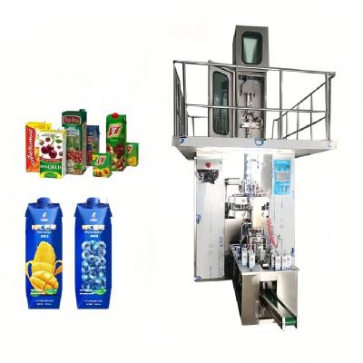 China 100ml - 500ml Aseptic Brick Carton Filling Machine High Speed Aseptic Packaging Machines for sale