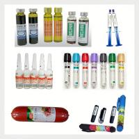 China High Efficiency Horizontal Labeling Machine 50Hz Round Bottle Labeling Machine for sale