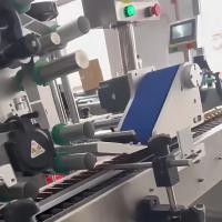 China High Efficiency Horizontal Labeling Machine 50Hz Round Bottle Labeling Machine for sale