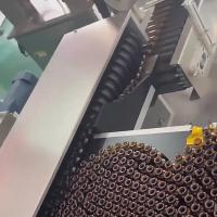 China High Efficiency Horizontal Labeling Machine 50Hz Round Bottle Labeling Machine for sale