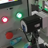 China Multi Functional Bottle Labeling Machine 300W Semi Automatic Bottle Labeler 220V for sale