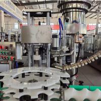 China 1KW Automatic Corking Machine 220V / 380V Automatic Bottle Capping Machine For Spirits for sale