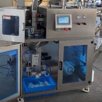 China Fully Automatic Coffee Packing Machine Inner Outer Coffee Bag Packaging Machine 3.7kw for sale