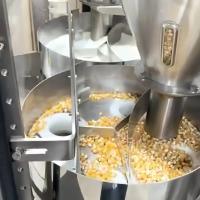 China 220V Automatic Granule Packing Machine Three In One Popcorn Packing Machine 1.5kw QNGP-803 for sale