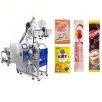 China Three Servo Pillow Bag Packing Machine 60 Bags Automatic Powder Filling Machine for sale