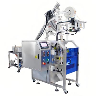 China Three Servo Pillow Bag Packing Machine 60 Bags Automatic Powder Filling Machine for sale