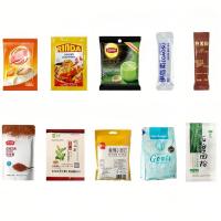 China Three Servo Pillow Bag Packing Machine 60 Bags Automatic Powder Filling Machine for sale
