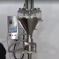 Quality Semi Automatic Auger Powder Filling Machine 2.2KW Powder Sachet Filling Machine for sale