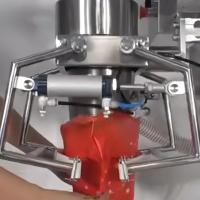 China Semi Automatic Auger Powder Filling Machine 2.2KW Powder Sachet Filling Machine for sale