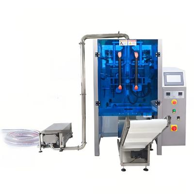 China 3.5kw Automatic Liquid Packing Machine Heavy Duty Liquid Filling Packing Machine QNLP-BS420 for sale