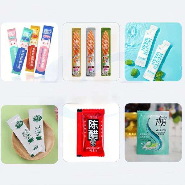 Quality High Precision Small Sachet Sauce Packing Machine 2kw Sauce Sachet Packaging for sale