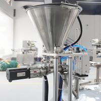 China Automatic Cup Filling And Sealing Machine Quantitative Powder Filling And Sealing Machine 2kw for sale