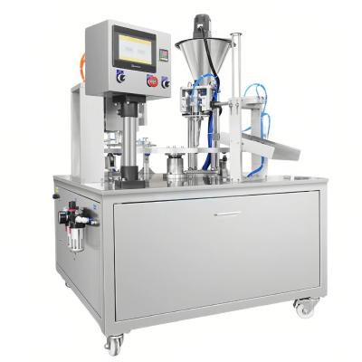 China Automatic Coffee Cup Filling Sealing Machine for sale