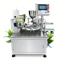 China Rotary Yogurt Cup Packing Machine for sale