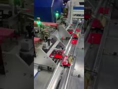 etichettatrice piana automatica di 220V 50HZ per l'alloggiamento sacchetto filtro del sacchetto della scatola