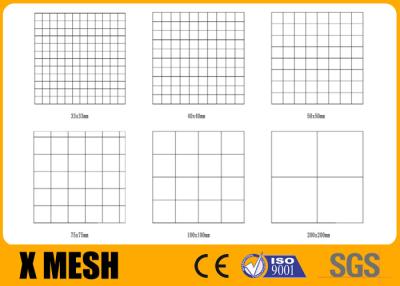 Cina 200 x 200mm Mesh Size Stainless Steel Welded rivestono il grado di pannelli del diametro di cavo di 6mm 316 in vendita