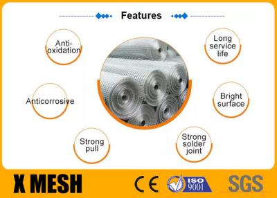 Cina reticolati di saldatura lungo di acciaio inossidabile del diametro di cavo di 25m 1.0mm dimensione di 9.50mm x di 9,50 in vendita