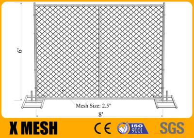 Cina Controllo di folla galvanizzato immerso caldo del cavo 3.0mm di Mesh Fencing Od 32mm del collegamento a catena in vendita