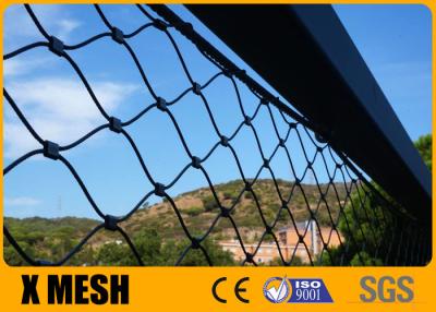 China rustproof  Metal Inox Balustrade Cable Mesh Class 1.4401 X Tend Mesh for sale