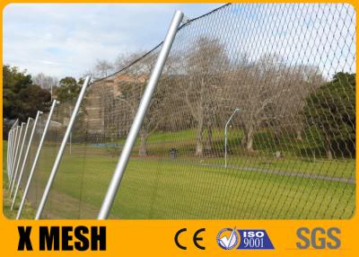 Cina Il cavo tessuto la protezione Mesh Netting del ponte X tende la norma di Webnet ASTM del cavo in vendita