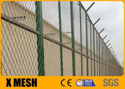 Cina Metallo saldato di sicurezza che recinta altezza di dimensione 3050mm del foro di 100mm x di 100 in vendita