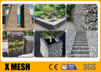 Cina i canestri galvanizzati pesanti del gabbione di 200mm x di 50mm hanno saldato il rivestimento del canale in vendita