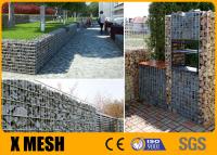 Китай Корзины ячеистой сети Gabion квадратного отверстия сваренные гальванизировали стальную подпорную стенку 2x1x1m продается