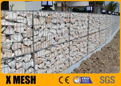 Cina Il PVC galvanizzato immerso caldo ha ricoperto la rete metallica del gabbione 4,0/5,0 millimetri di diametro in vendita