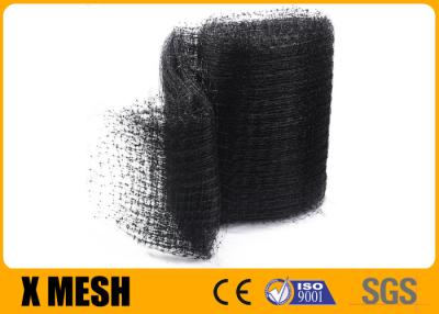 China 15mm X 15mm Mesh Size Plastic Bird Netting Black Color 10g Per Square Meter Type for sale
