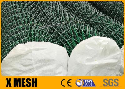Cina Rotolo del recinto rivestito ASTM F668 del collegamento a catena del vinile verde in vendita