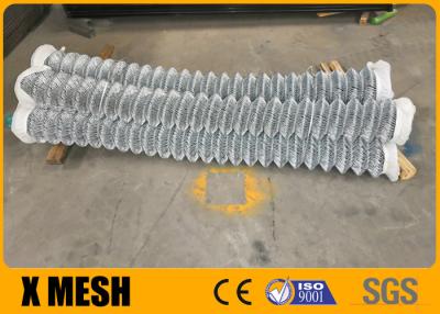 Stainless Steel KxK Selvage Chain Link Mesh Fencing For Industrial
