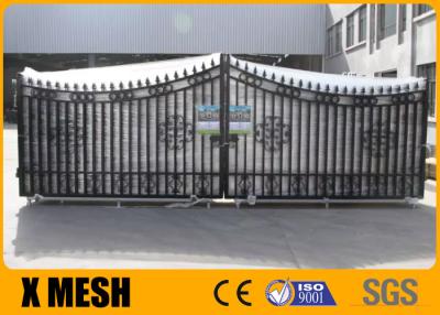 Cina Metallo superiore unito di sicurezza che recinta X MESH Ornamental Aluminum Gates in vendita