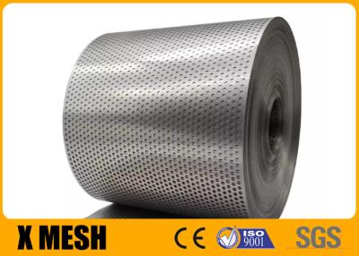China 1 X 50m Perforated Metal Mesh Stainless Steel Round Hole For Separation Field for sale