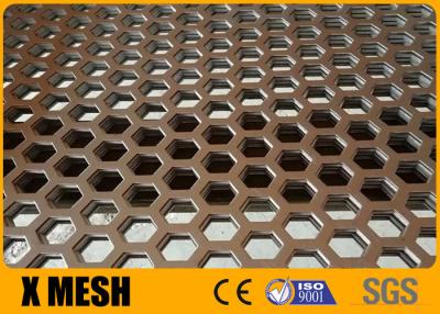 China 1 X 50m Perforated Metal Mesh Stainless Steel Round Hole For Separation Field for sale