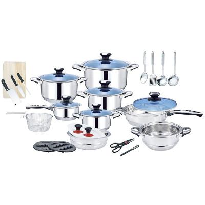 China Van de het Roestvrije staalkeuken van combinatiecookware Vastgestelde van de de Soep Kokende Pot niet de Stokpan Te koop