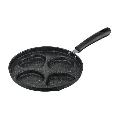 Cina Uovo di pietra medico della cucina di vendita calda che cucina la pentola del fornello dell'uovo del bastone di Pan Round Shape Frying Pan della frittura non in vendita