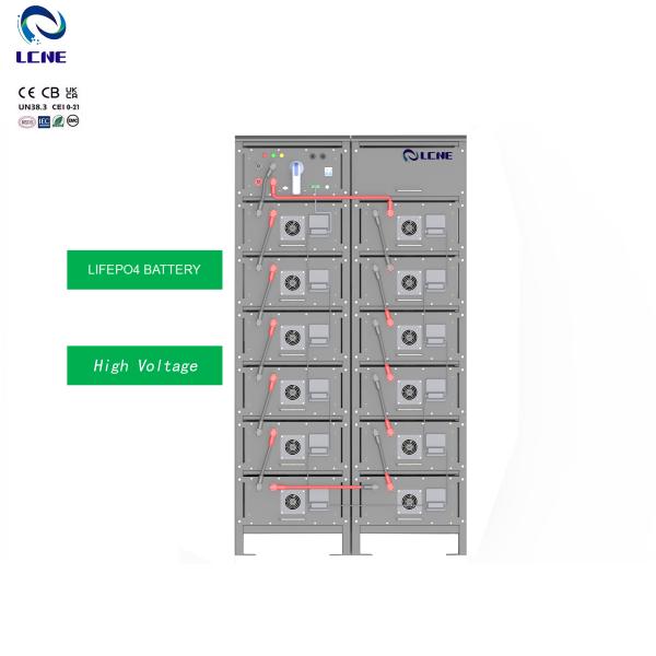 Quality High Volt Energy Storage Stackable Lifepo4 Battery Pack up to 215KWH Server Rack for sale