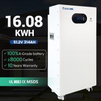 Quality 51.2V Lithium Ion Solar Portable Power Hybrid System Camping Batteries 20 Kw for sale