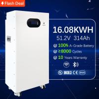 Quality 48V 15kWh Lithium Battery Solar Energy System Stackable Whole House Solar for sale
