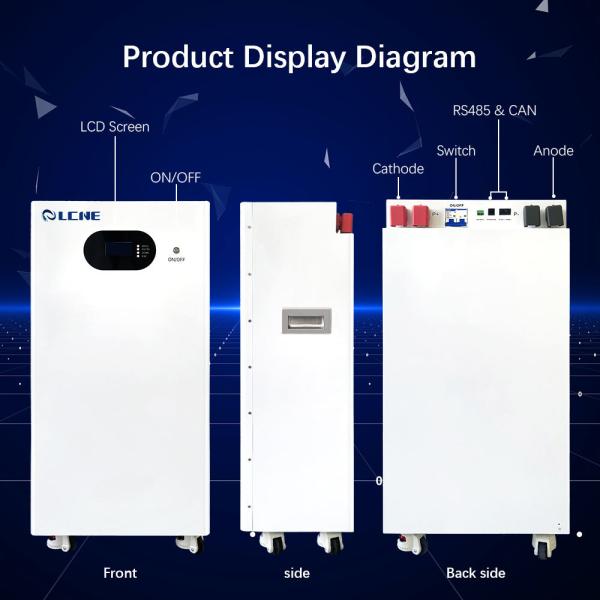 Quality 48V 15kWh Lithium Battery Solar Energy System Stackable Whole House Solar for sale