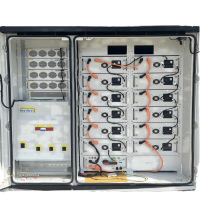 China Commercial Industrial Off-Grid Energy Storage Solution High Voltage 215KWh All-in-One AC Cooling Lithium Ion Battery LiFePO4 for sale