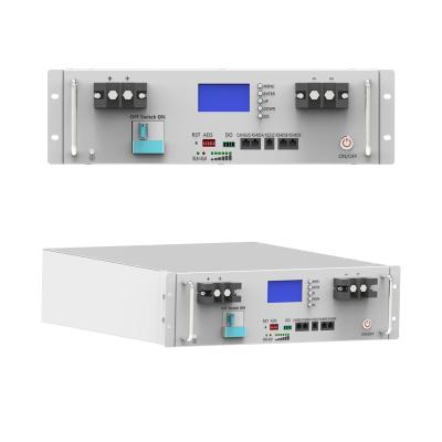 Cina Batteria LiFePO4 51,2V 205AH 200Ah montata su rack agli ioni di litio per sistema solare ibrido Grid Porta di comunicazione CAN Design impilabile in vendita