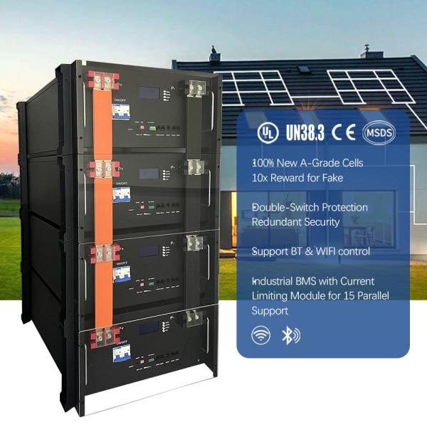 Quality Lifepo4 Battery 48V Solar Panel System Solar Setup for House Solar Hybrid for sale