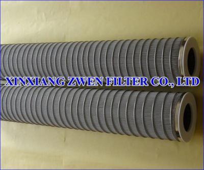 China Pleated Mesh Filter Element for sale