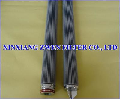 China Pleated Stainless Steel Filter Element for sale