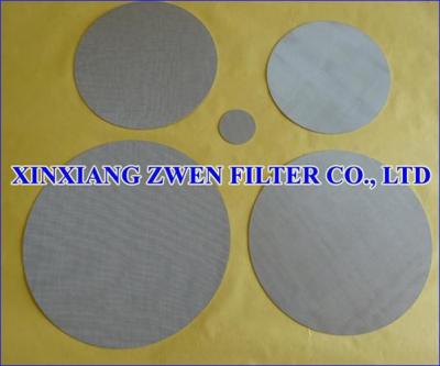 China Sintered Mesh Filter Disc for sale