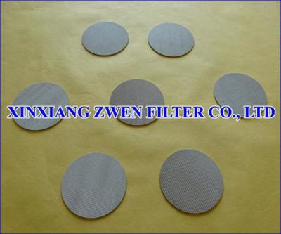 China SS Sintered Filter Disc for sale