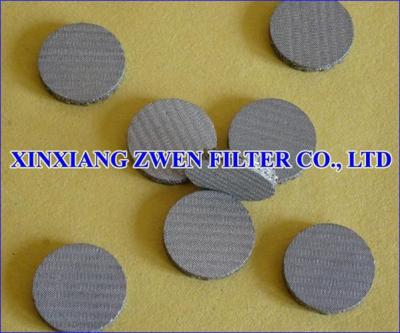 China Sintered Porous Filter Disc for sale